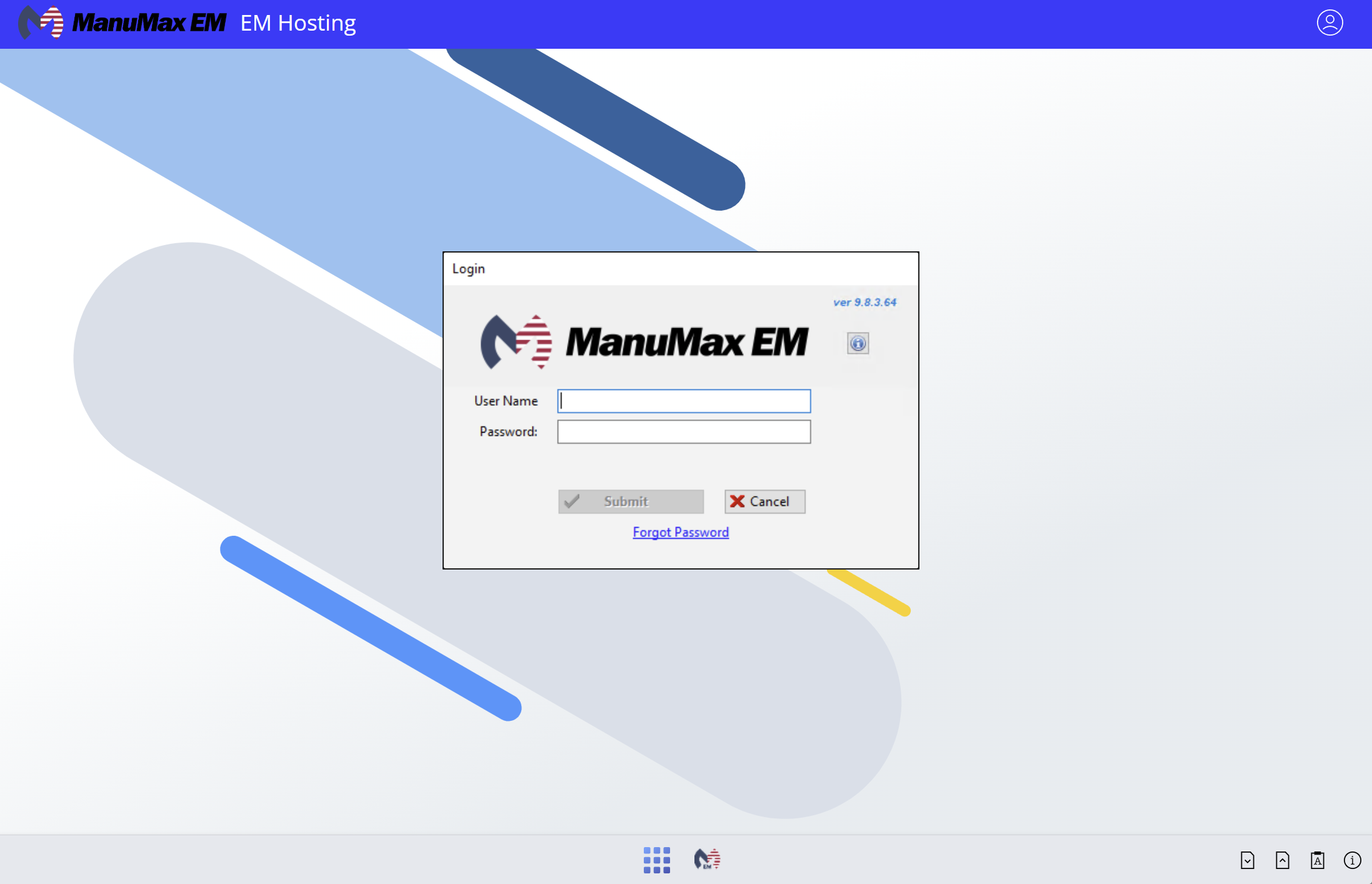 Welcome to ManuMax EM Cloud!